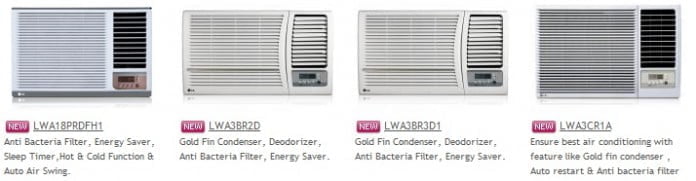 LG Window Air Conditioner (AC) Review, Features, Models And Price
