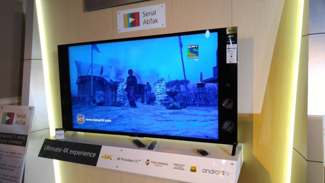 Sony Launches Bravia TV's with Android and World's Slimmest LED TV