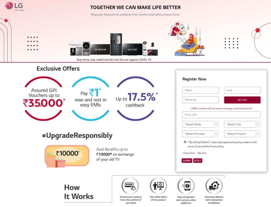 LG Announces Its New Pre-Book Offer Campaign Bringing Assured Gifts ...